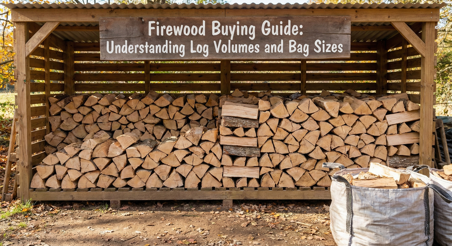 Firewood Buying Guide: Log Volumes & Bag Sizes (m³) | Dawsons Fuels
